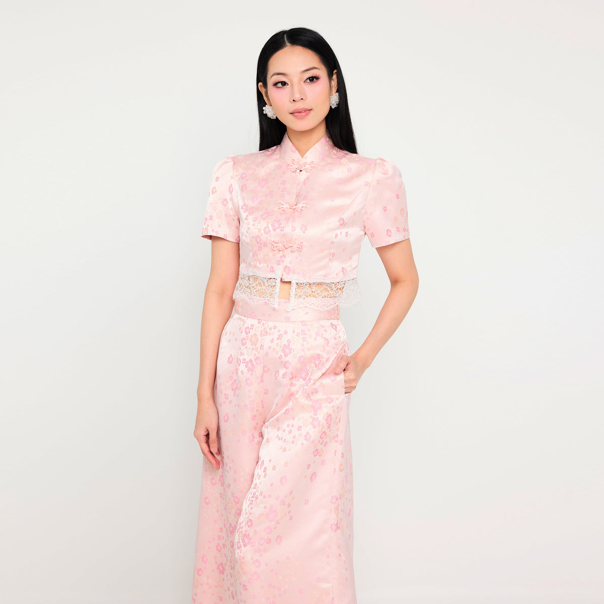 Li Ting Lace Crop Top – Maglifestyle