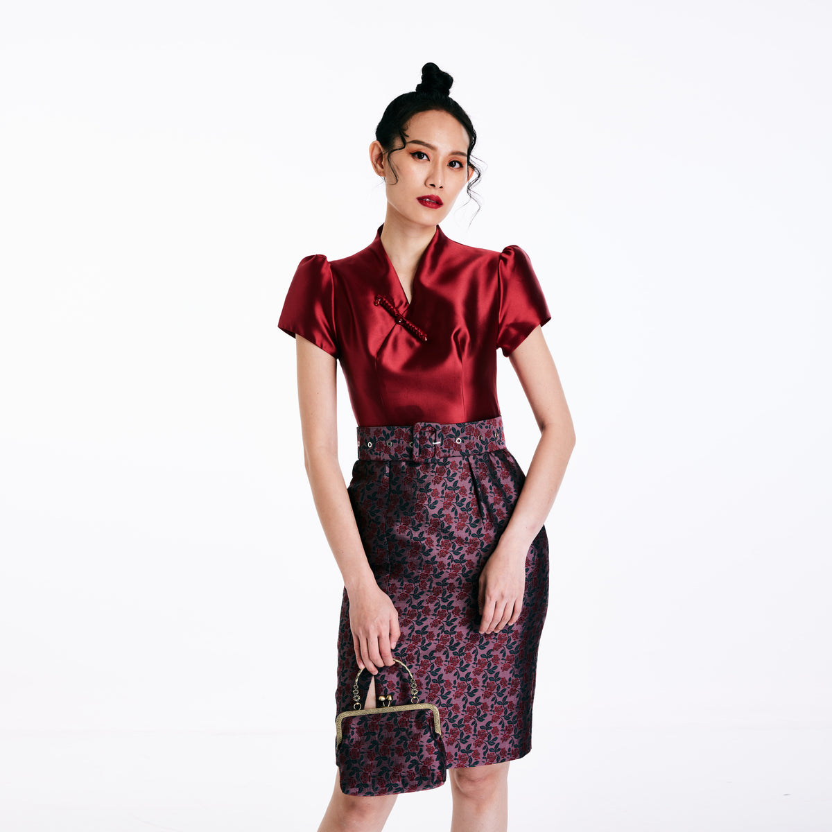 Fang Fang Dress with Belt – Maglifestyle