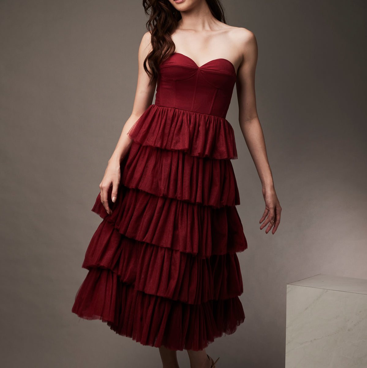 Jasmine Layered Tube Dress – Maglifestyle